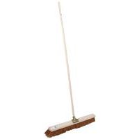 Manche en bois et balai cantonnier PVC - Manutan - Manutan.fr