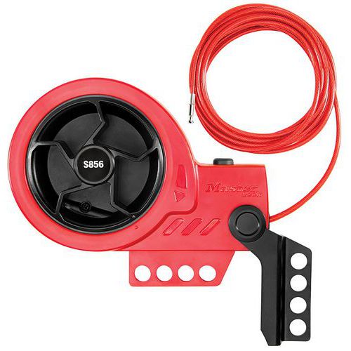 Câble de consignation rétractable S856 - Master Lock - Manutan.fr