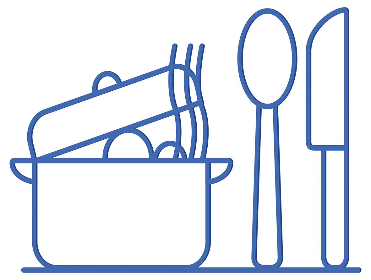 Pictogramme scolaire en relief Elise & Gaby - Cantine - Manutan.fr