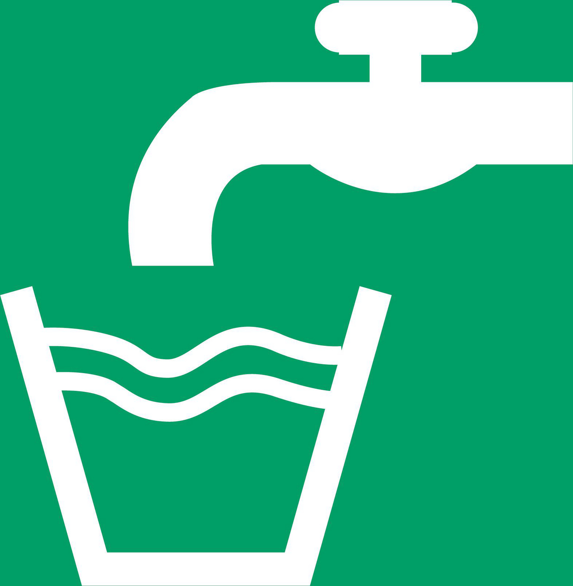 Panneau pictogramme eau potable - Djois Made By Tarifold - Manutan.fr