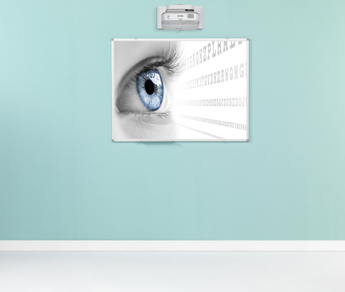 Tableau de projection Softline cadre émaillé mat (2:1) - Smit Visual ...