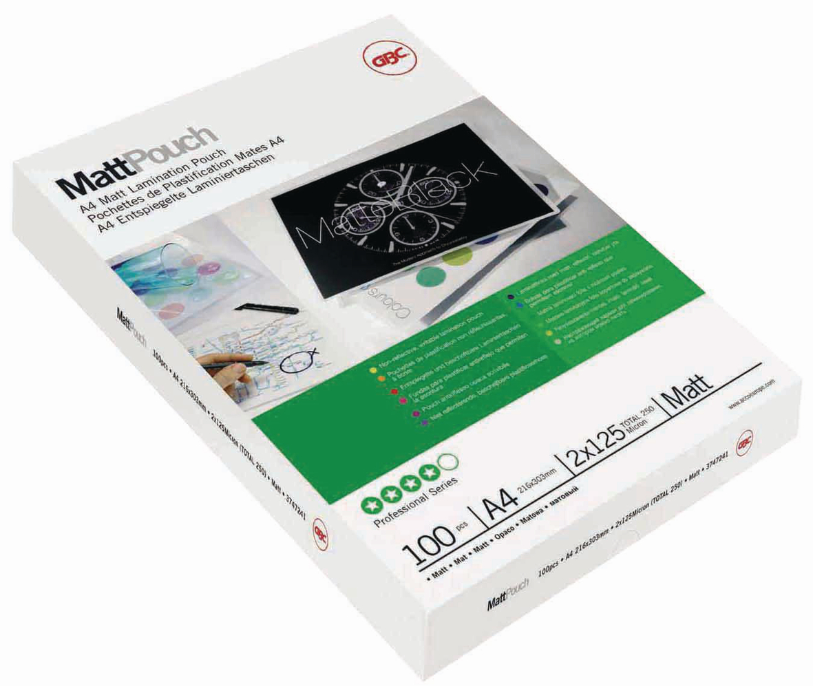 Pochette de plastification mate - GBC - Manutan.fr