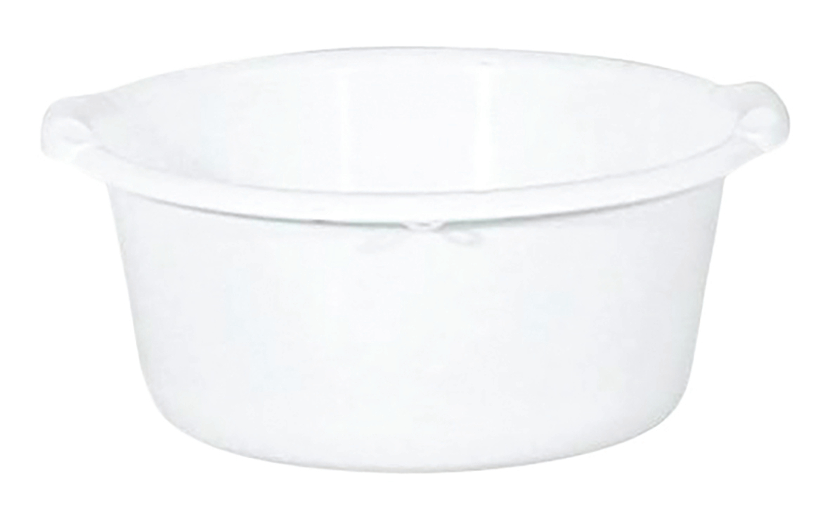 Bassine ronde polypropylène blanc Plastorex - Manutan.fr