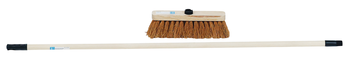 Manche en bois 1m30 et balai coco 32 cm - Manutan - Manutan.fr