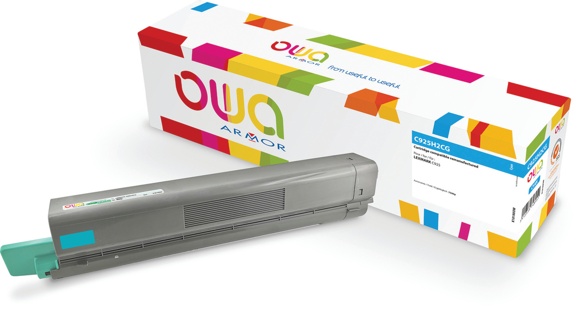 Toner remanufacturé Lexmark C925H2 - Owa - Manutan.fr