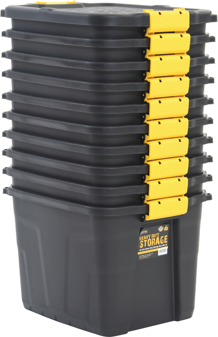 Bac de rangement sur roulettes - 42 l - Strata - Manutan.fr