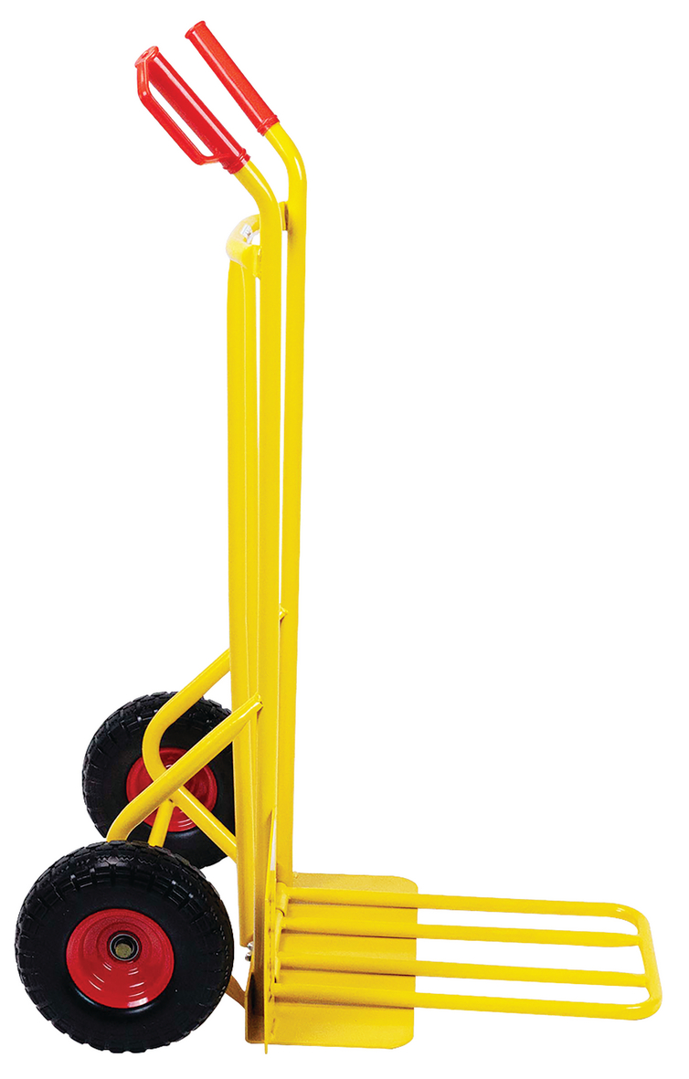 Diable acier 250kg bavette mixte - Roues increvables - Manutan Expert ...