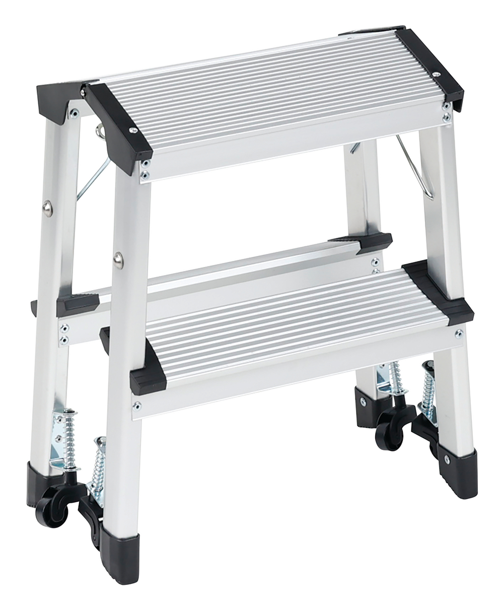 Marchepied double accès pliable - Manutan Expert - Manutan.fr