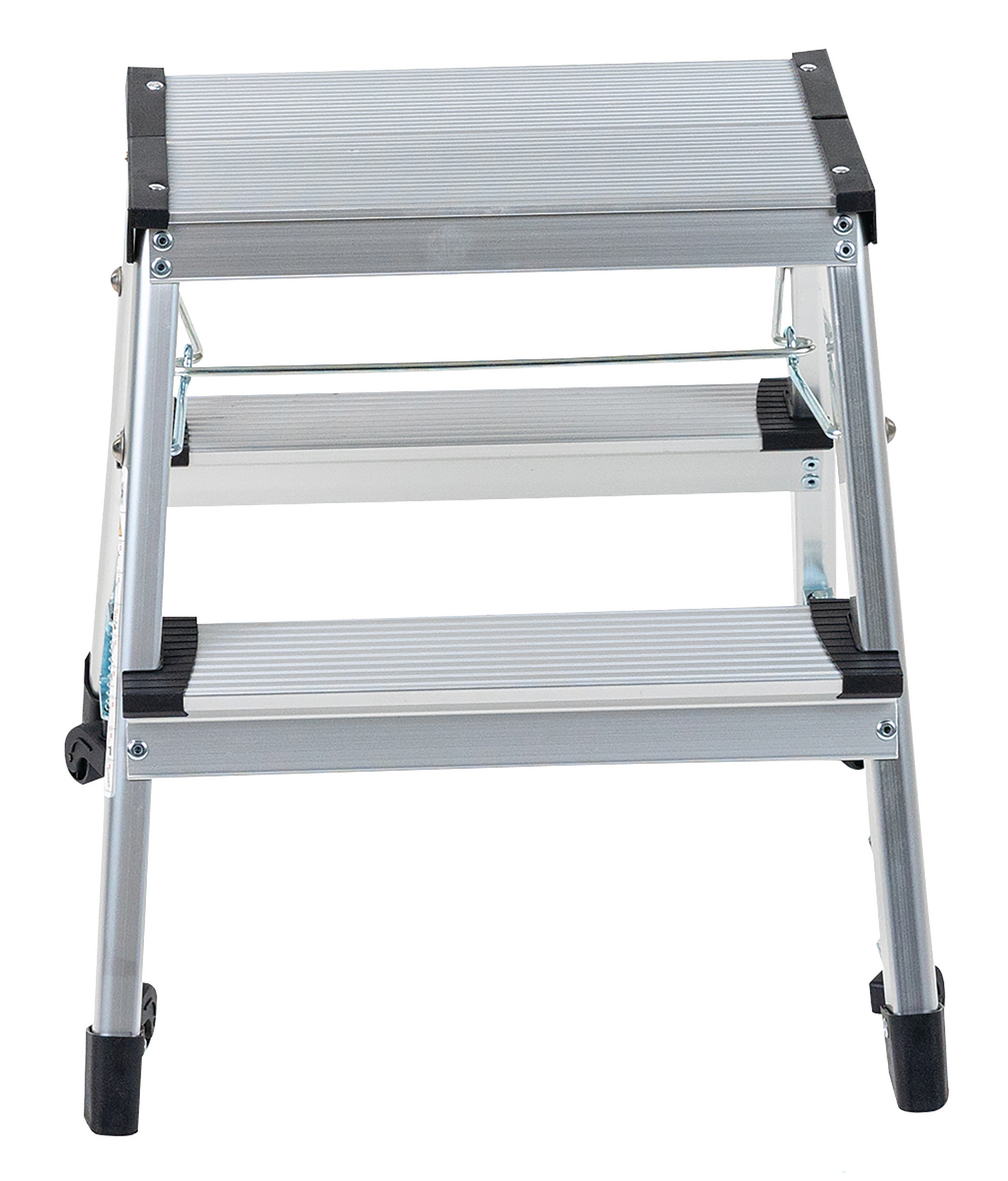 Marchepied double accès pliable - Manutan Expert - Manutan.fr