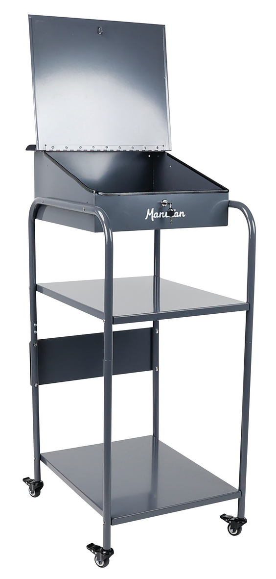 Pupitre d'atelier mobile - Couvercle sécurisé | Manutan Expert | Manutan.fr