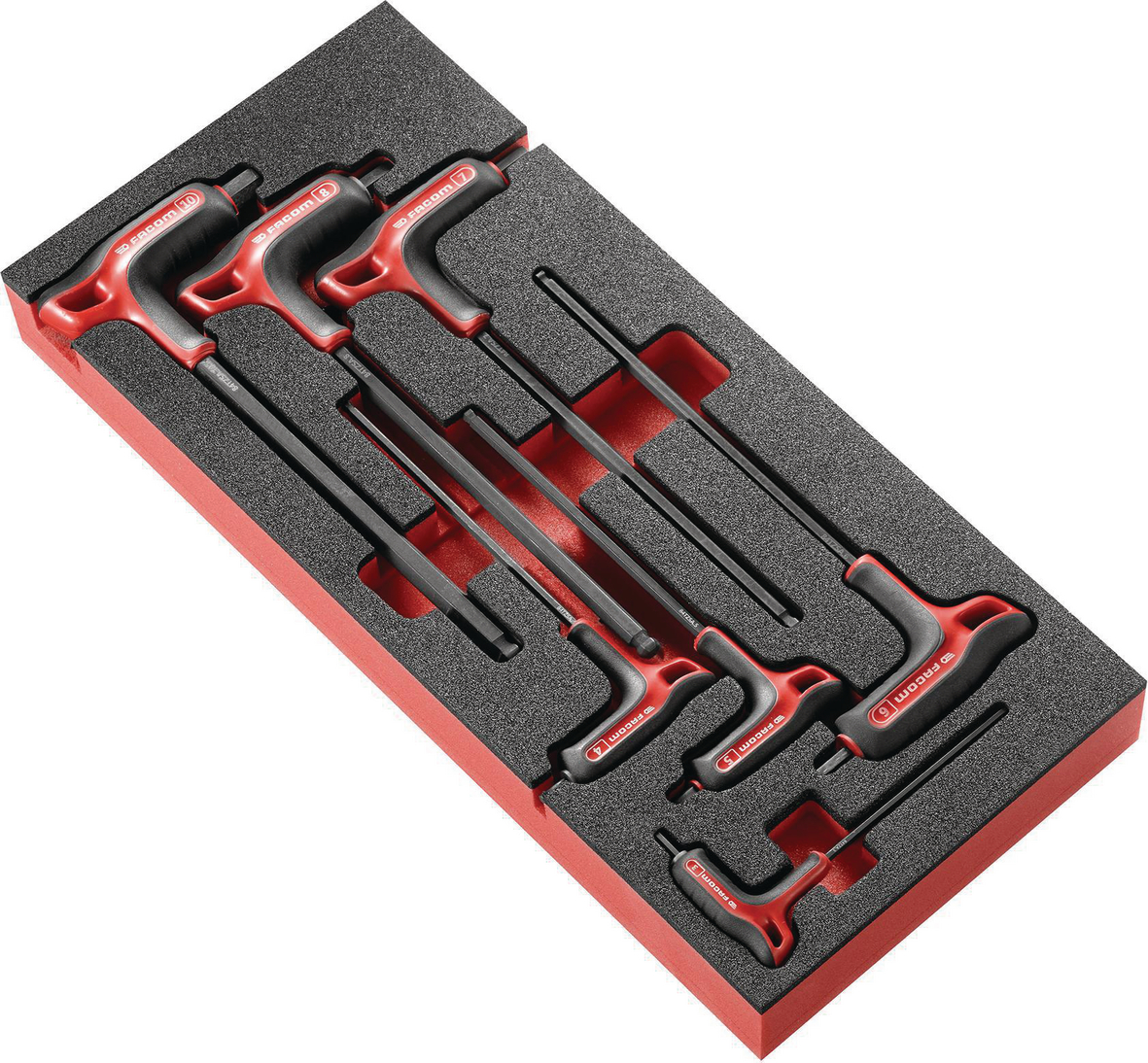 Foam hexagonal key tray - ball - Manutan.fr