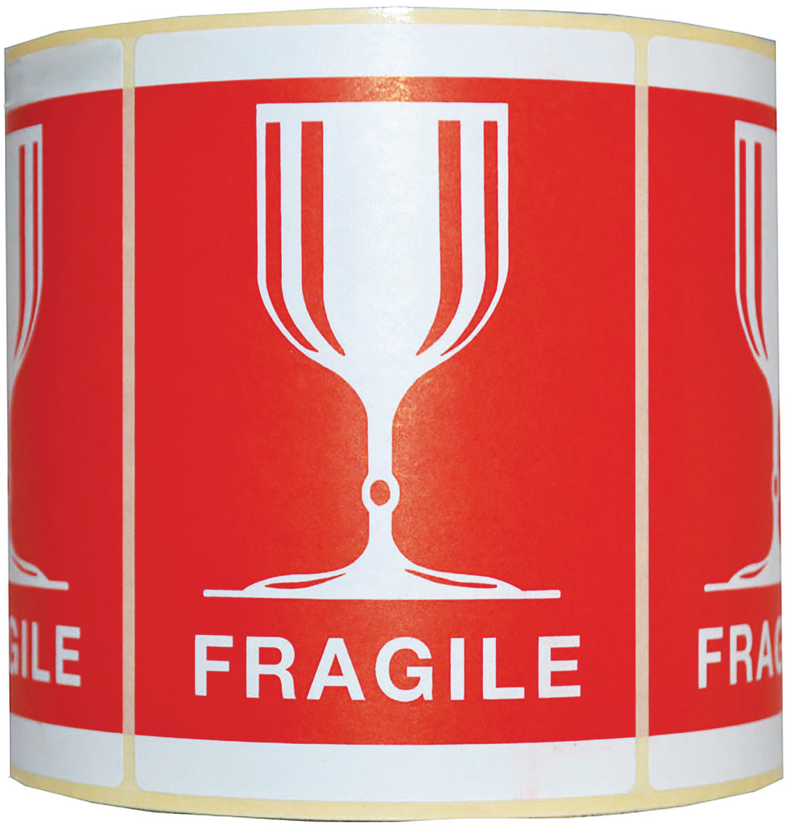 Etiquette de sécurité - Imprimé verre fragile - Manutan.fr