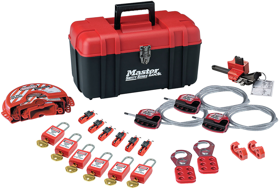 Boîte à outils de consignation électrique et de vannes - Master Lock ...