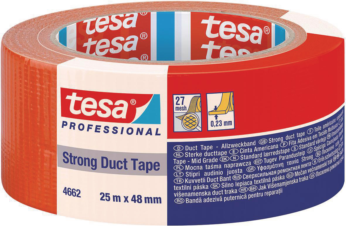 Ruban auto-adhésif - Toile Americaine - 4662 - tesa - Manutan.fr