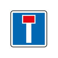 Panneau C13a Impasse classe 2 - Aximum - Manutan.fr