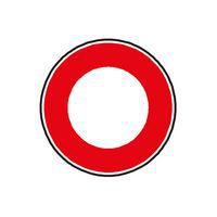 Panneau B0 Circulation interdite classe 2 - Aximum - Manutan.fr