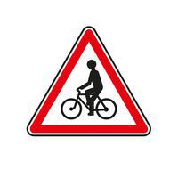 Panneau A21 Débouché de cyclistes classe 2 - Aximum - Manutan.fr