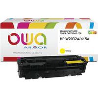 Toner remanufacturé HP W2032A - OWA - Manutan.fr