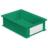 Bac gerbable - Vert - Longueur 200 à 630 mm - 3,6 à 85 L - Manutan.fr