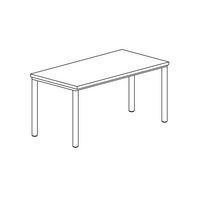 Table centrale gamme 700- T107/1 Tecnox - Manutan.fr