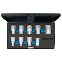 Jeu douilles 1/2 9 pièces TX E10-E24 TX 19 E-09 - Gedore - Manutan.fr