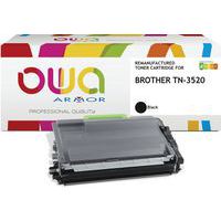 Toner remanufacturé Brother TN-3520 - Noir - Owa - Manutan.fr