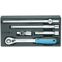 Jeu douilles 1/2 en module 1/3 ES 1500 ES-1993 U-20 - Gedore - Manutan.fr