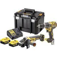 Kit 2 outils XR Perceuse-visseuse et Meuleuse 18 V - Dewalt - Manutan.fr