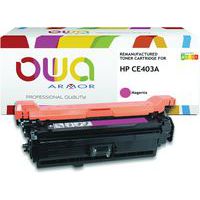 Toner remanufacturé HP CE403A - OWA - Manutan.fr