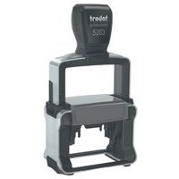 Tampon personnalisable 6 lignes Metal 5203 - Trodat - Manutan.fr