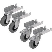 Roulette à freins pour rack à panneaux - Lot de 4 - Taliaplast - Manutan.fr
