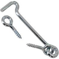 Crochet contrevent en acier zingué x2 - Vynex - Manutan.fr