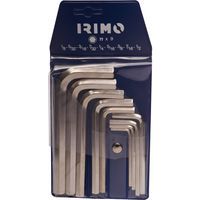 Jeu 5 clés 6 pans nickelées métriques - Irimo - Manutan.fr