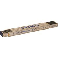 Mètre bois pliable 2m 10 sections - Irimo - Manutan.fr