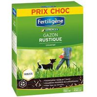 Semence gazon rustique universel - 150m - 3.75kg - Fertiligene - Manutan.fr