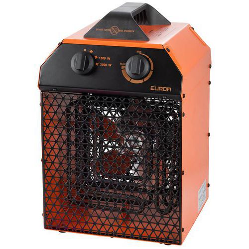 Radiateur soufflant électrique EK Delta 3000 - 3000W - Eurom - Manutan.fr