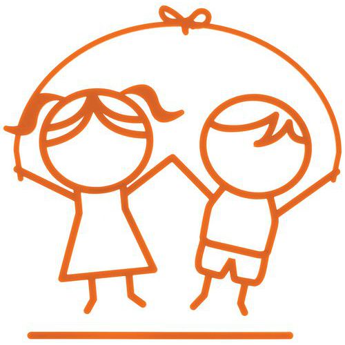 Pictogramme scolaire en relief Elise & Gaby - Jeux - Manutan.fr