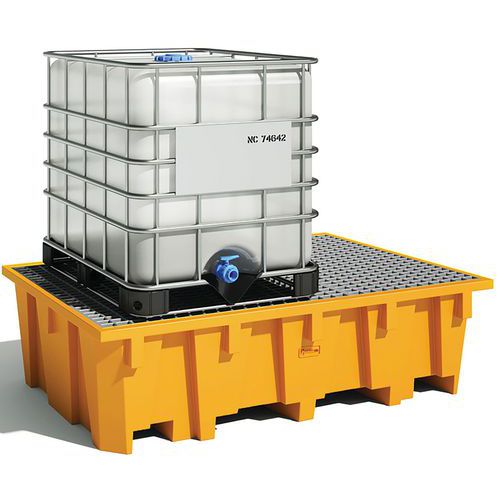 Bac de rétention 1 IBC - Manutan Expert - Manutan.fr