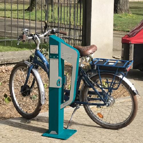 Borne e-Park VAE peinte - Abriplus - Manutan.fr