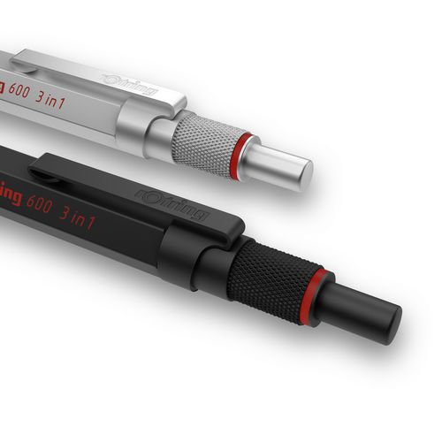Stylo multi-couleurs et porte mine 3 en 1 - rOtring® - Manutan.fr