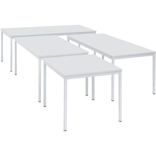 Table Basic-Line - Profondeur 100 cm - Manutan Expert - Manutan.fr