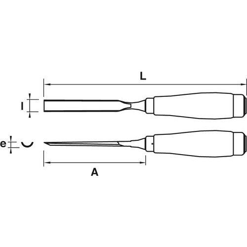 Gouge de sculpteur - Manutan.fr