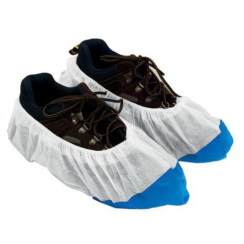 Couvre-chaussures jetables antidérapantes - Manutan.fr