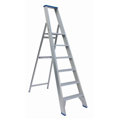 Escabeau industriel aluminium - Simple accès