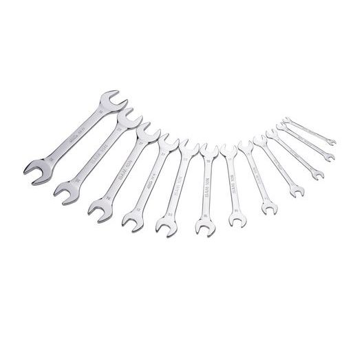 Jeu de 12 clés à fourches - Manutan.fr