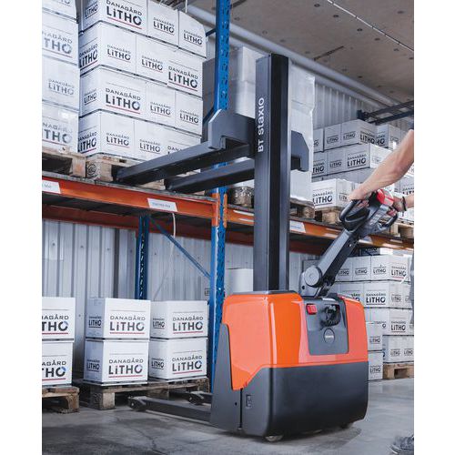 Gerbeur électrique ergonomique Toyota 1000 kg - Fourche 1150 mm