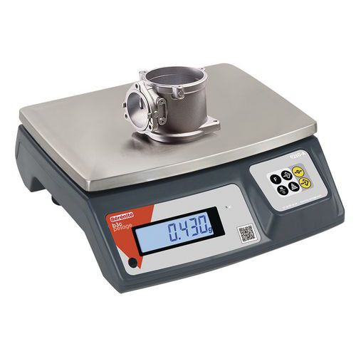 Balance compacte autonome haute précision 9260 - Portée 3 à 30 kg - B3C ...