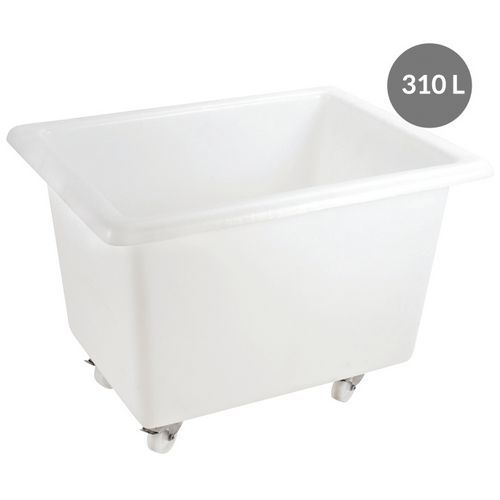 Bac profond sur roues - Longueur 690 à 1 200 mm - 100 à 500 L - Gilac ...