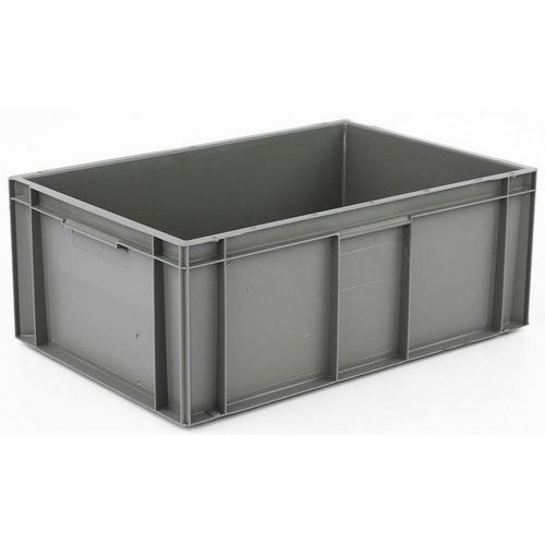 Bac parois pleine fond plein - Gris - Longueur 400 à 800mm - 10 à 162L ...
