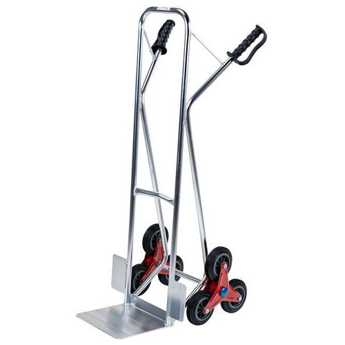 Diable aluminium escalier 3 roues étoile 150kg - Manutan Expert ...